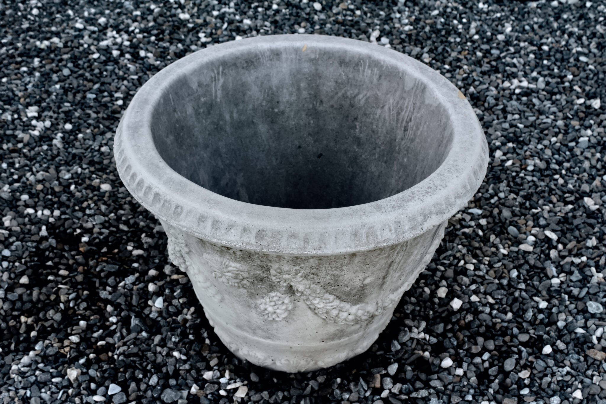 Large Ornamental Planter - Del Zotto of the Bahamas - Steel & Concrete ...