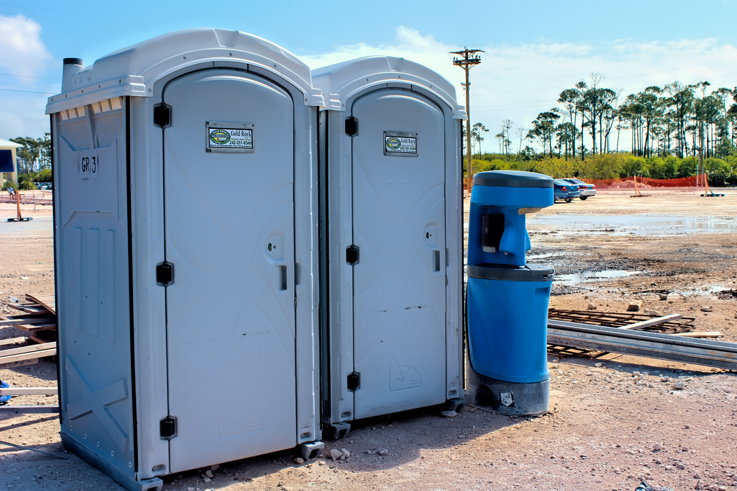 Weekly Portable Toilet Rentals - Del Zotto of the Bahamas - Steel ...