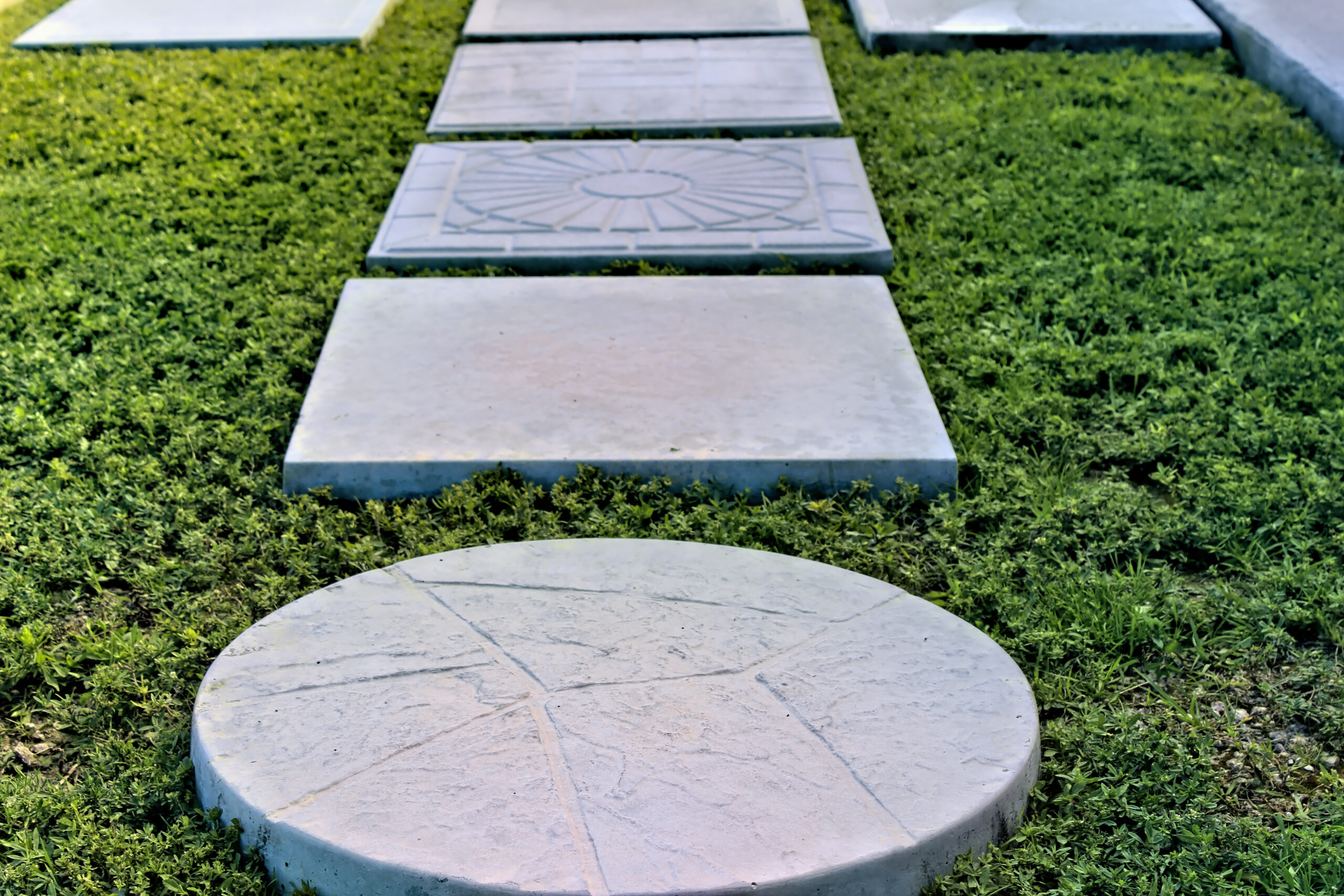 Cloud Stepping Stones - Del Zotto of the Bahamas - Steel & Concrete ...