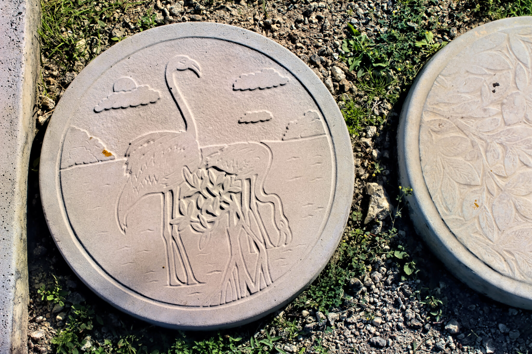 Stepping Stone Flamingo - Del Zotto of the Bahamas - Steel & Concrete ...