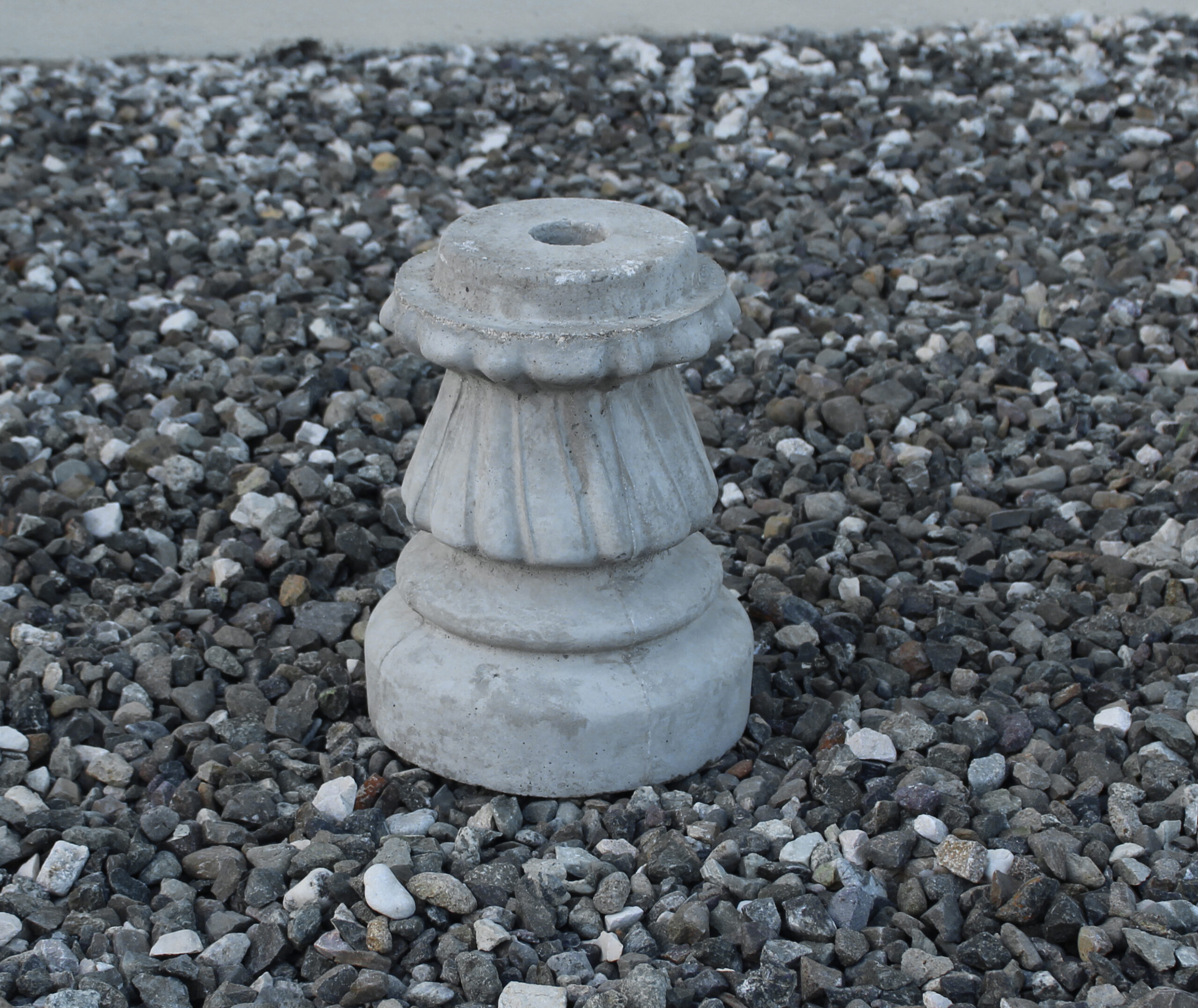 Bird Bath Mini Base Stand - Del Zotto of the Bahamas - Steel & Concrete ...