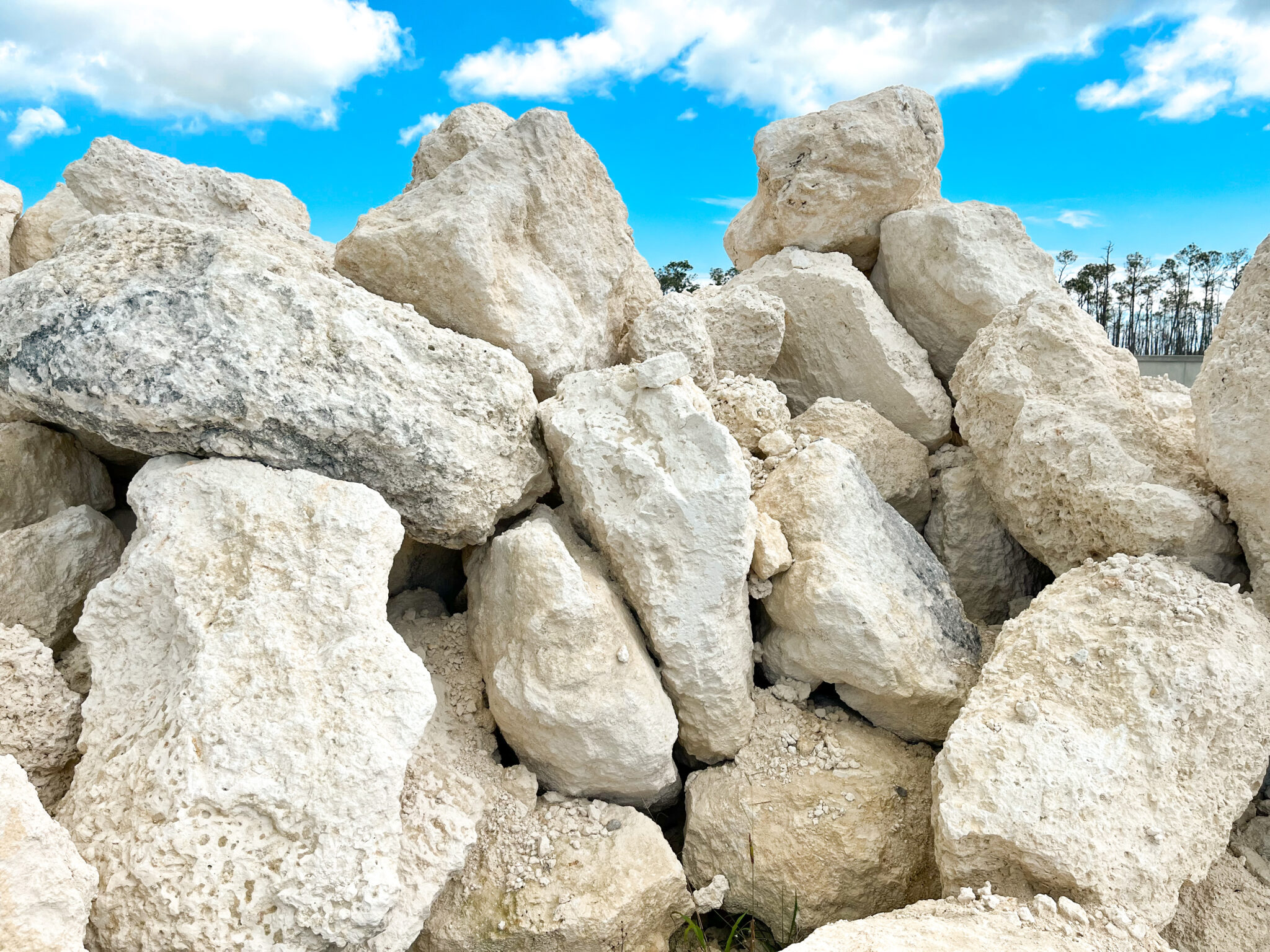 24” + Boulders - Del Zotto of the Bahamas - Steel & Concrete Products